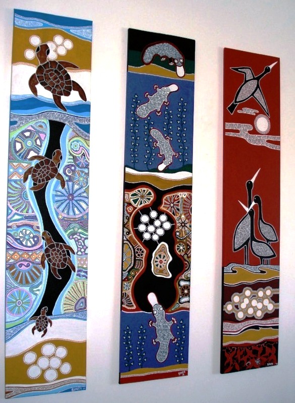 TRIBUTE TO 3 TOTEMS – ARTWORK BY BINDI